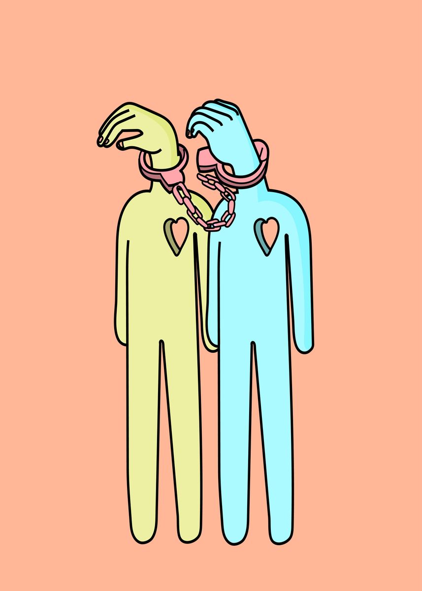 'RELATIONSHIP GOALS ' Poster, picture, metal print, paint by JOANES ...
