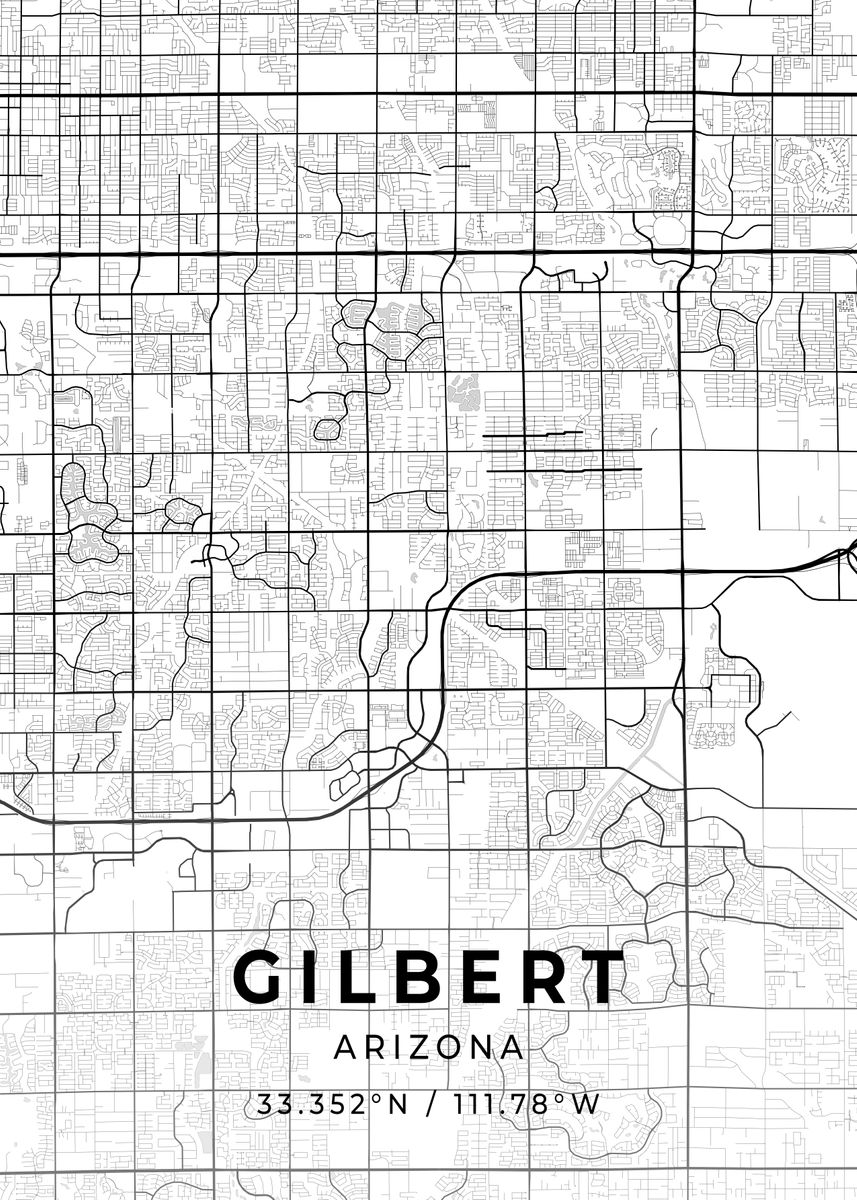 'Gilbert Arizona' Poster by Conceptual Photography | Displate