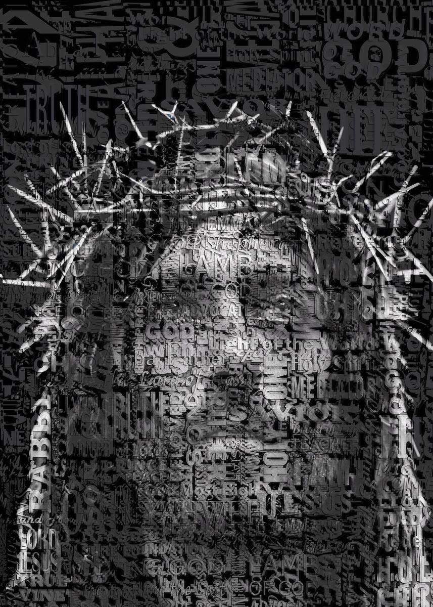 'JESUS CHRIST' Poster, picture, metal print, paint by Ernesto Escosio ...