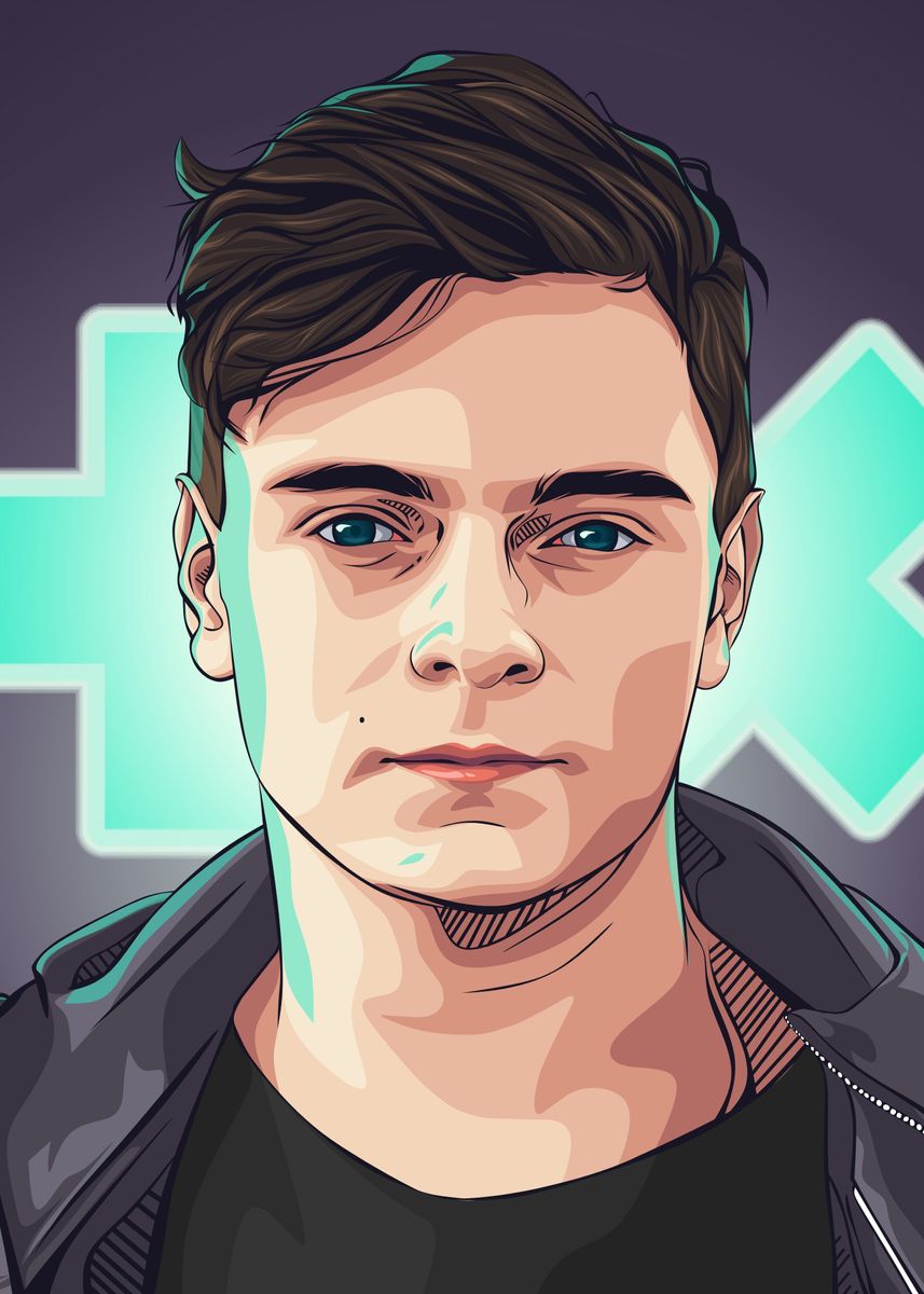'Martin Garrix' Poster by Yottabito | Displate