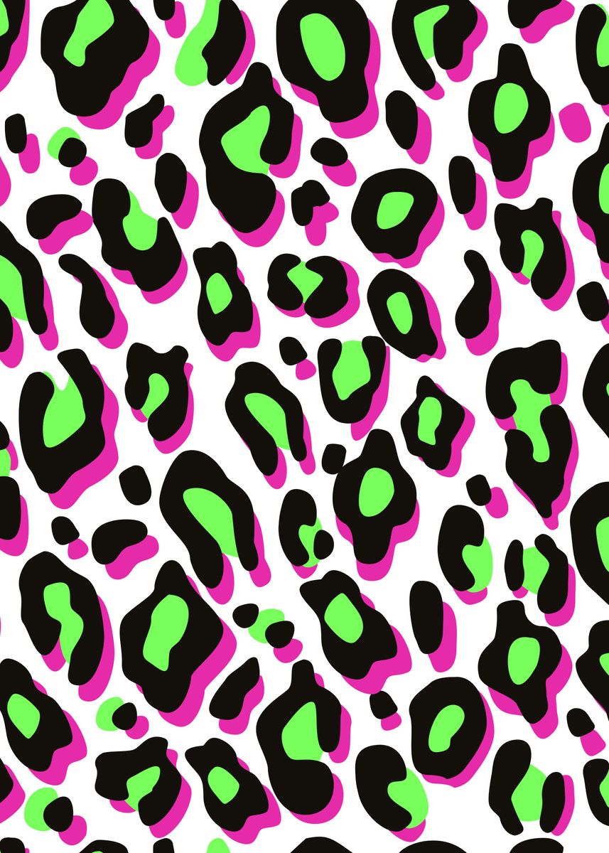 'Wild pattern' Poster, picture, metal print, paint by Wojtek Skowron ...