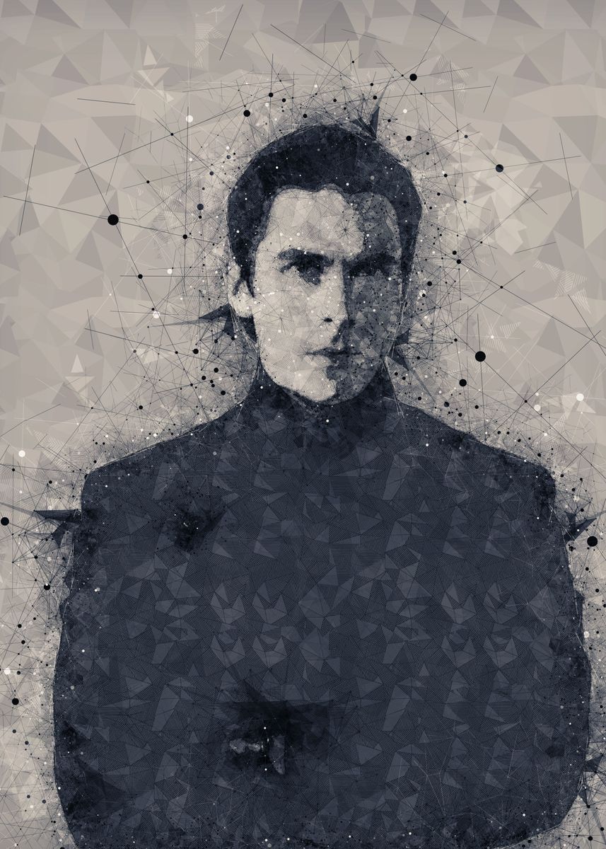 'Christian Bale' Poster by Alex Mann | Displate