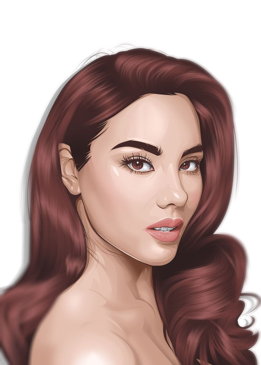 'Miss Catriona Gray' Poster, picture, metal print, paint by Wawo ...