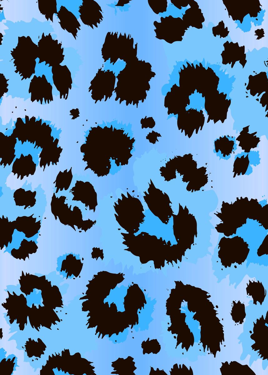 'Wild pattern' Poster, picture, metal print, paint by Wojtek Skowron ...