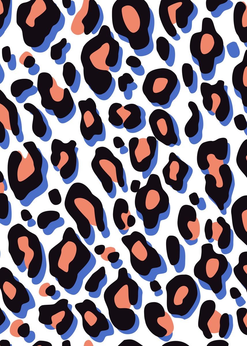 'Wild pattern' Poster, picture, metal print, paint by Wojtek Skowron ...