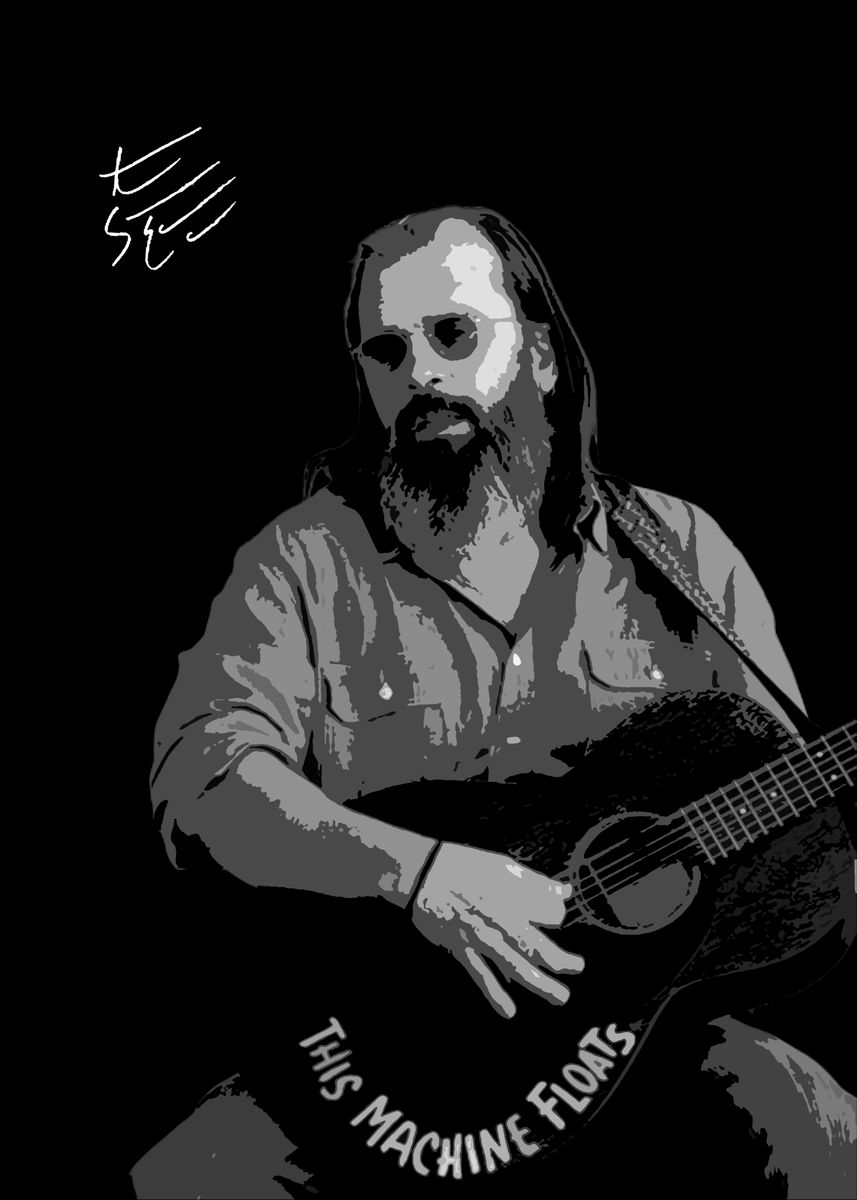 'Steve Earle' Poster, picture, metal print, paint by Beasley Kirk ...