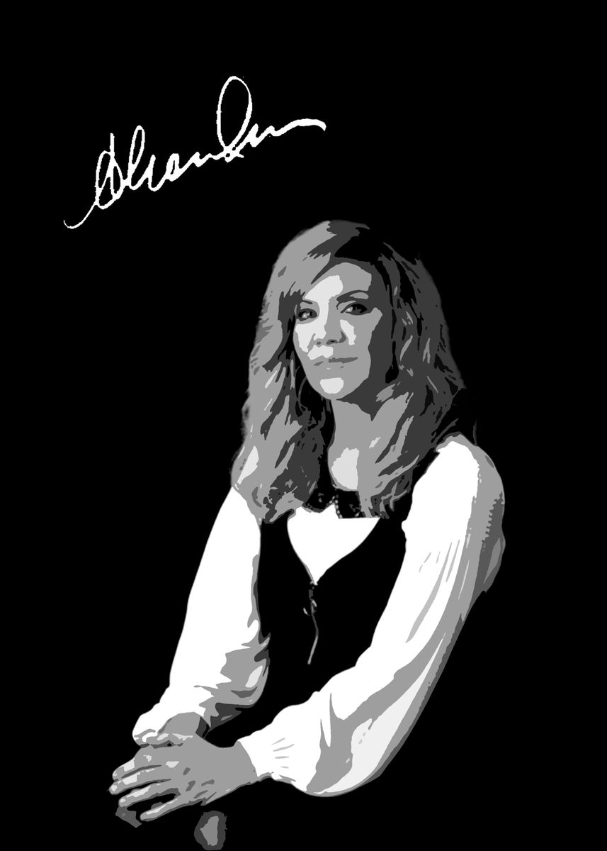 'Alison Krauss' Poster, picture, metal print, paint by Beasley Kirk ...