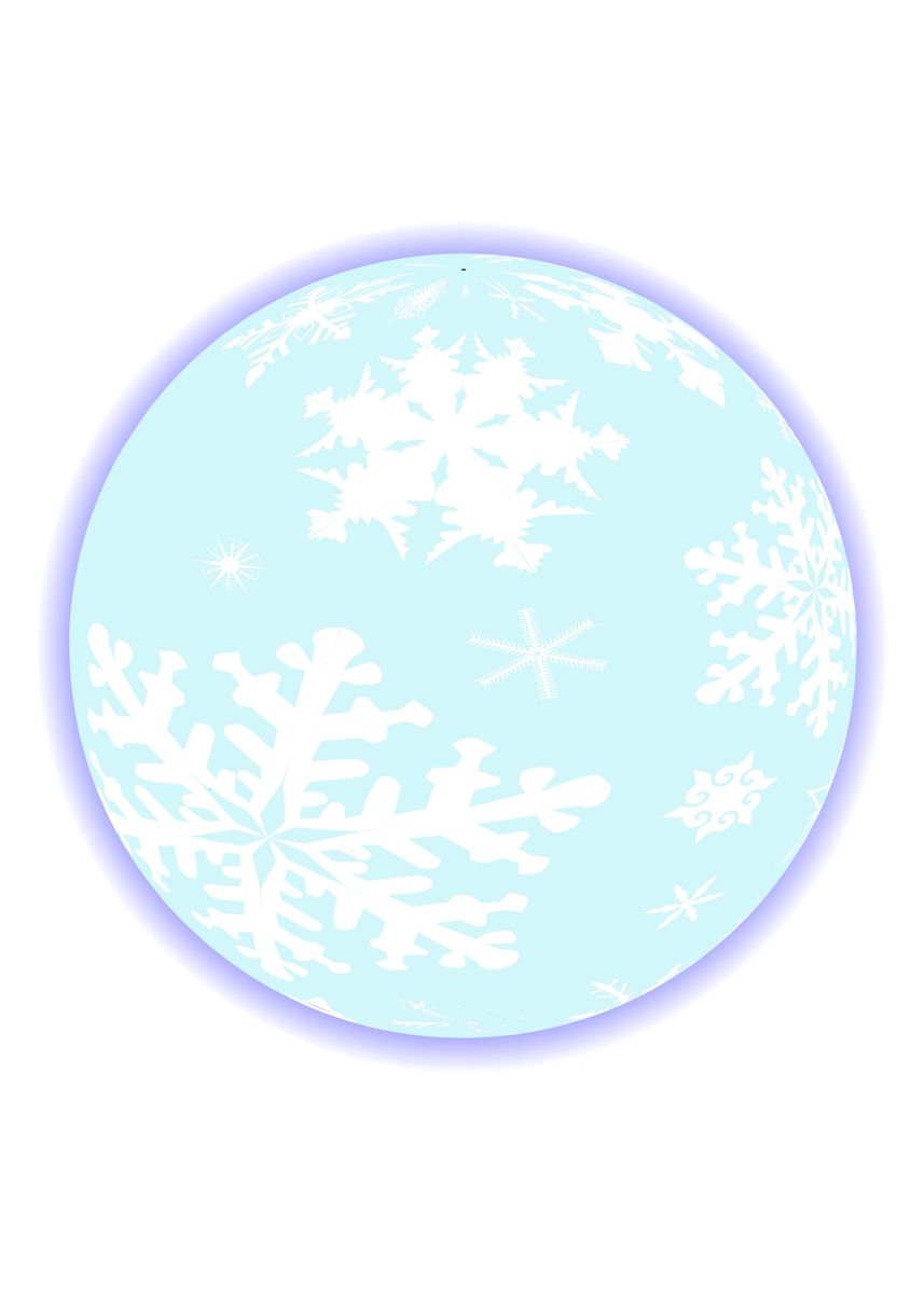 'Winter Snow Globe' Poster, picture, metal print, paint by HomeStead ...
