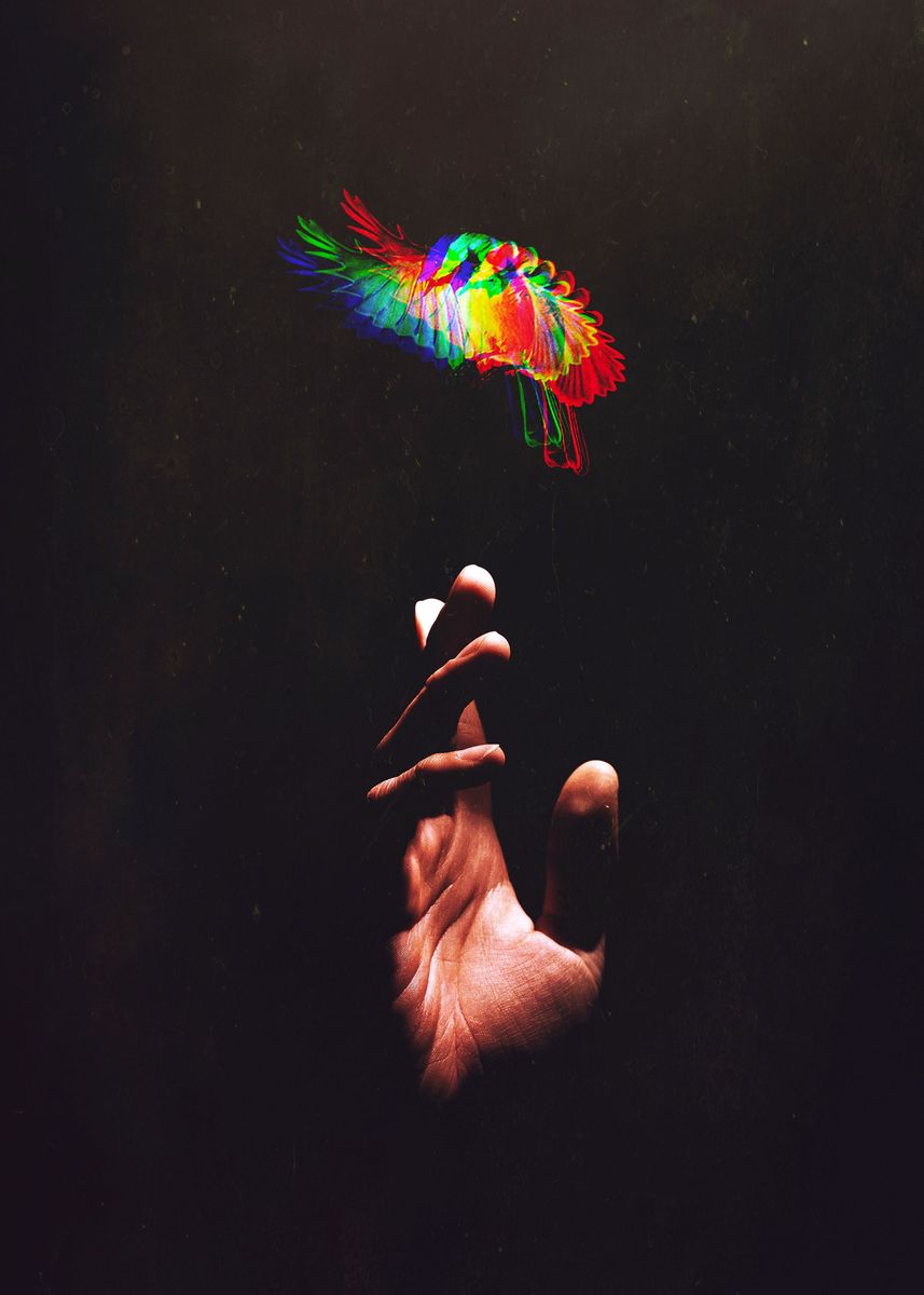 'Elusive' Poster by seam less | Displate