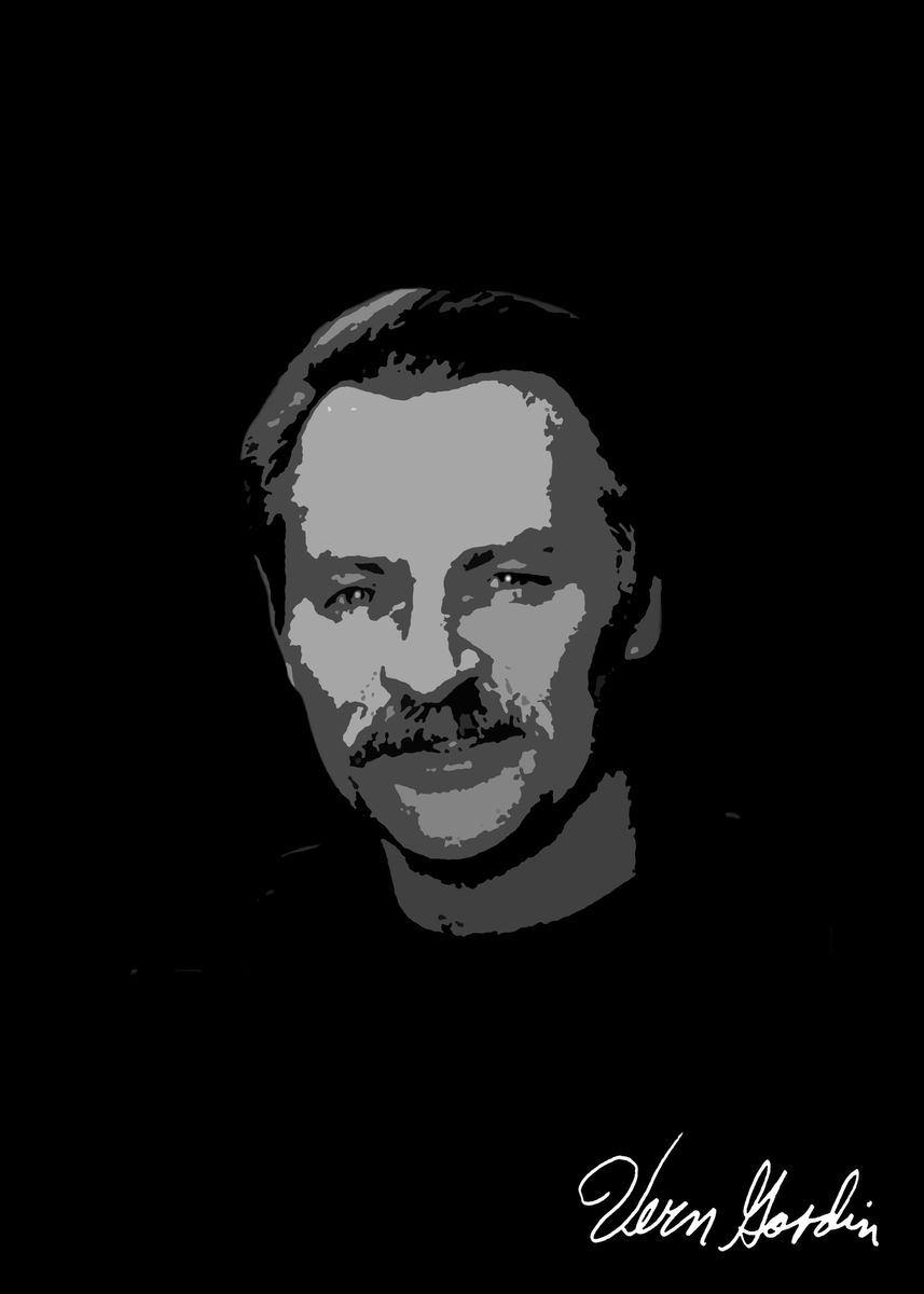 ' Vern Gosdin' Poster, picture, metal print, paint by Beasley Kirk ...