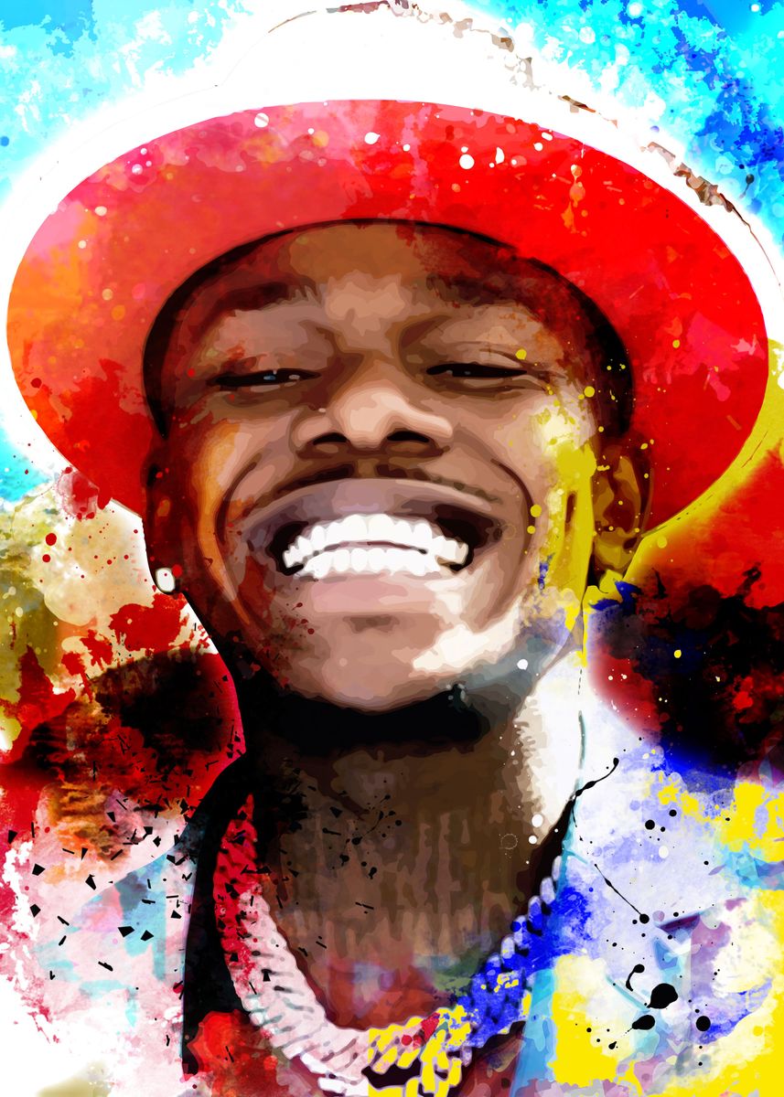'DaBaby' Poster by Micho Abstract | Displate
