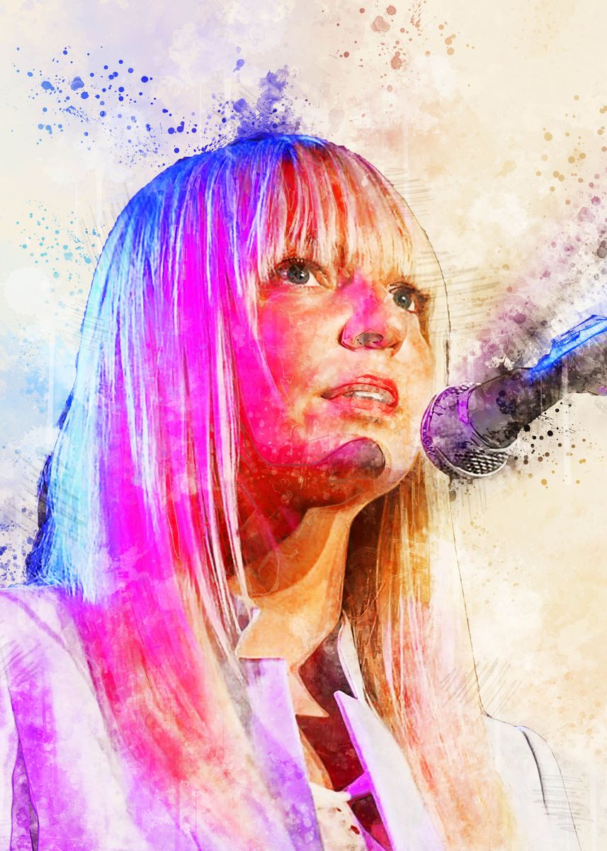 'Sia' Poster, picture, metal print, paint by Alex Mann | Displate