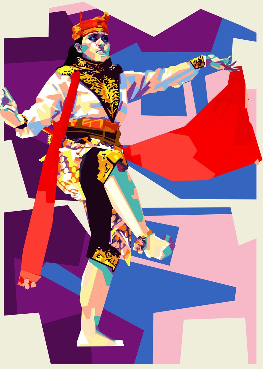 'Remo Dance in Wpap' Poster, picture, metal print, paint by Auron ...