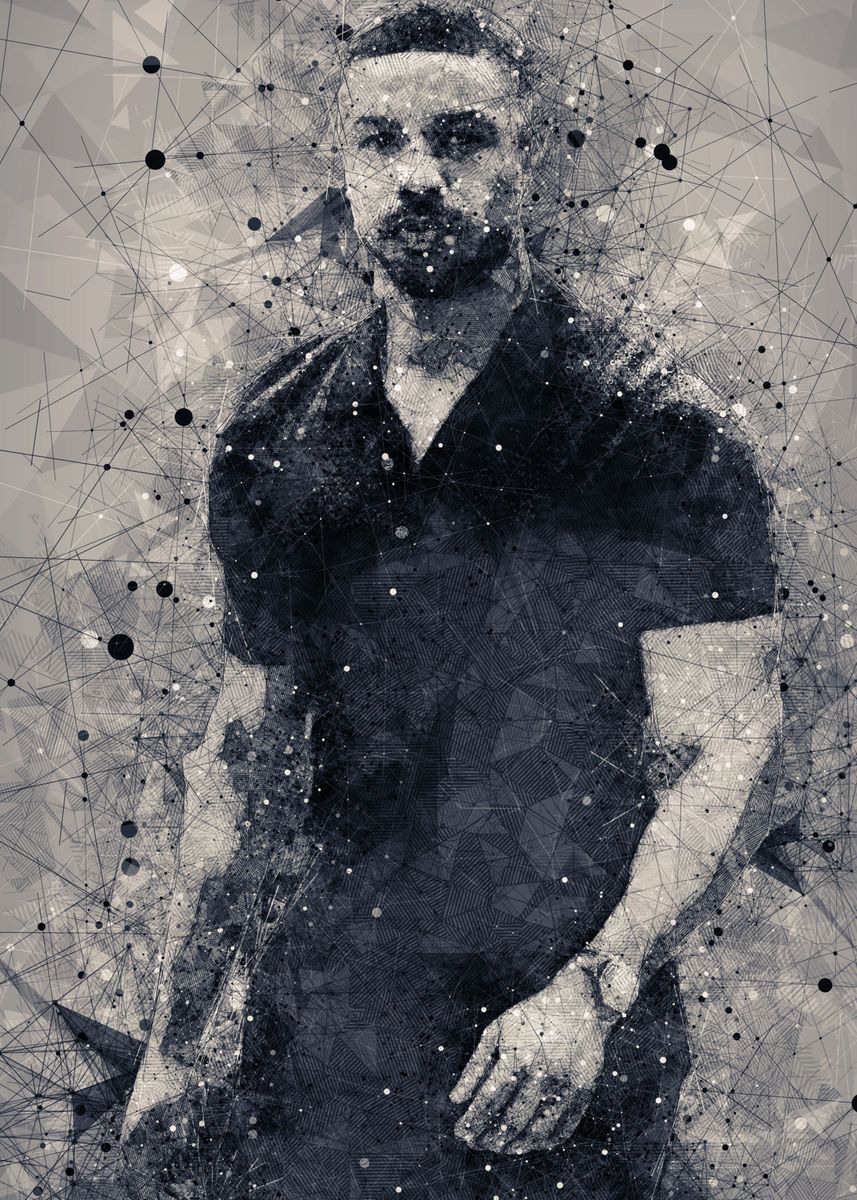 'Michael B Jordan' Poster by Alex Mann | Displate
