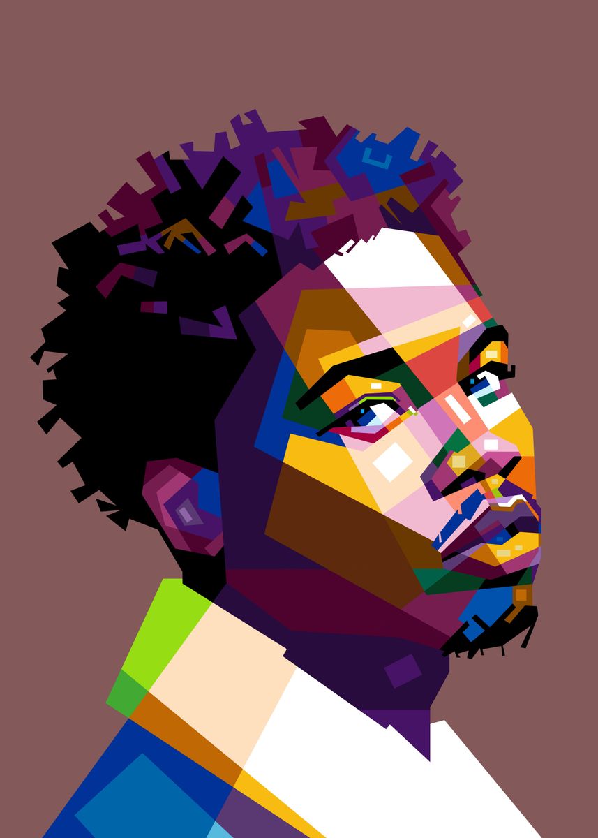 'Roddy Ricch' Poster by baturaja vector | Displate