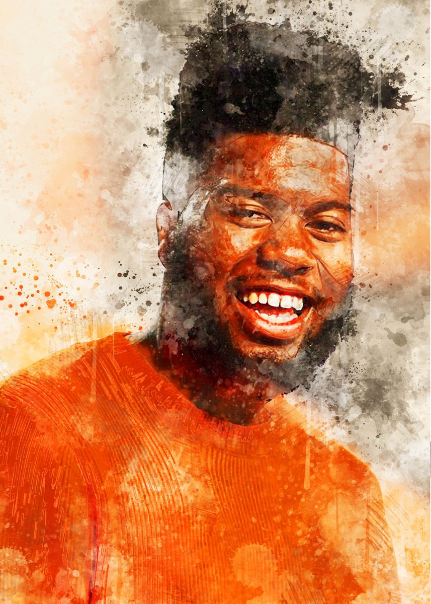 'Khalid' Poster, picture, metal print, paint by Alex Mann | Displate