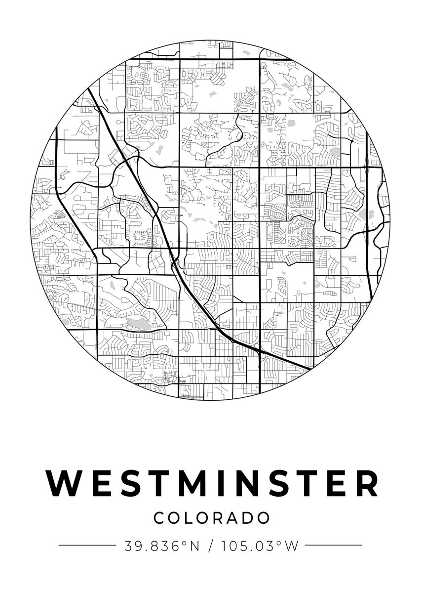 'Westminster Colorado' Poster, picture, metal print, paint by ...