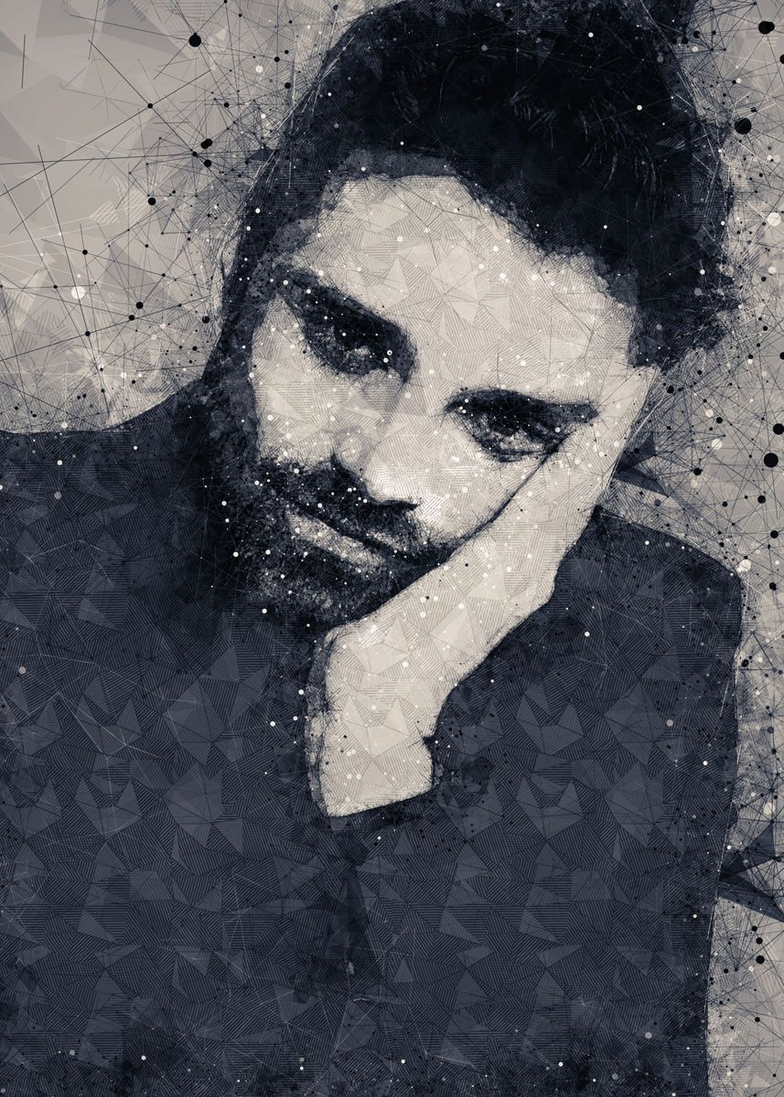 'Sebastian Stan' Poster, picture, metal print, paint by Alex Mann ...