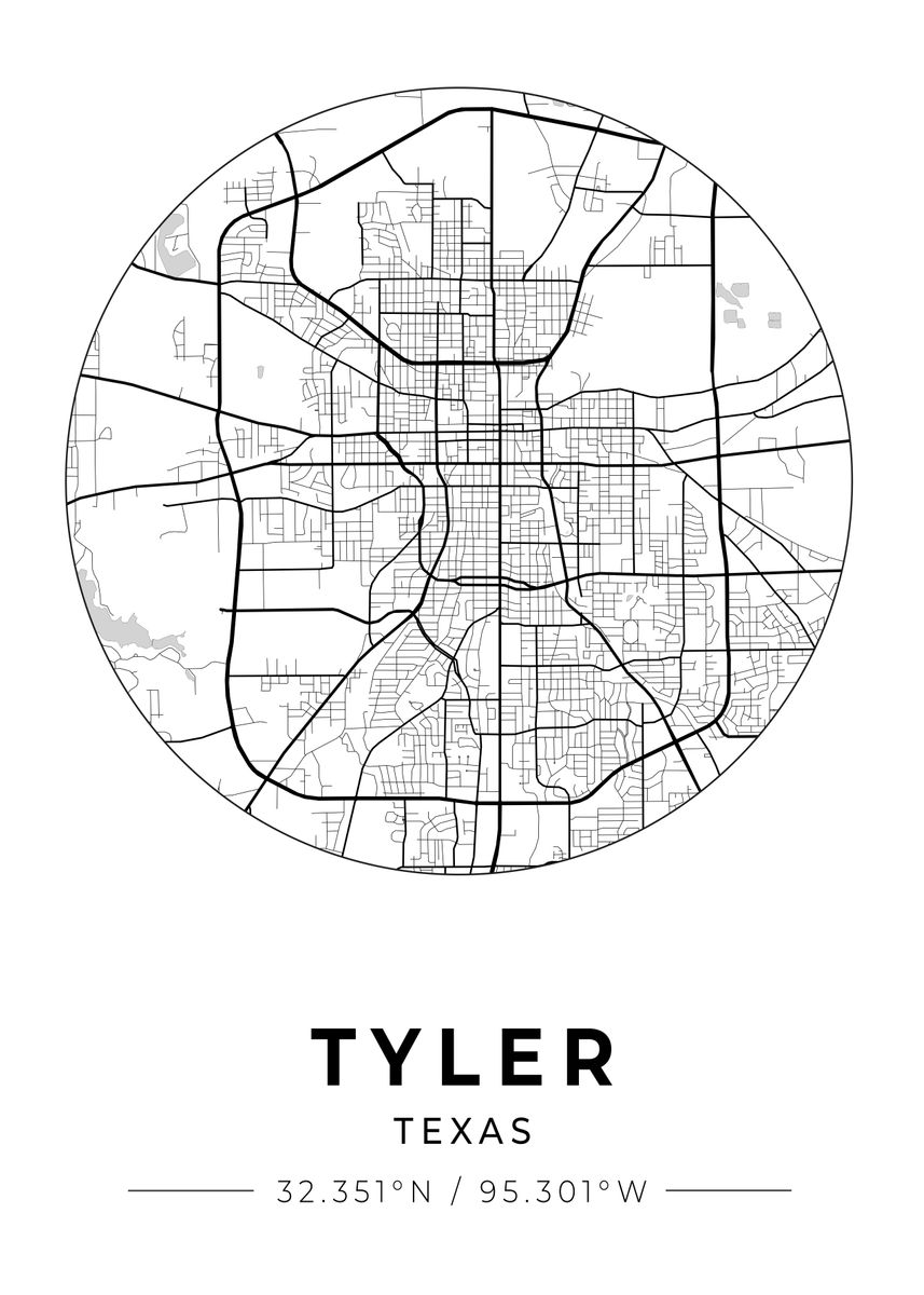 'Tyler Texas' Poster by Conceptual Photography | Displate