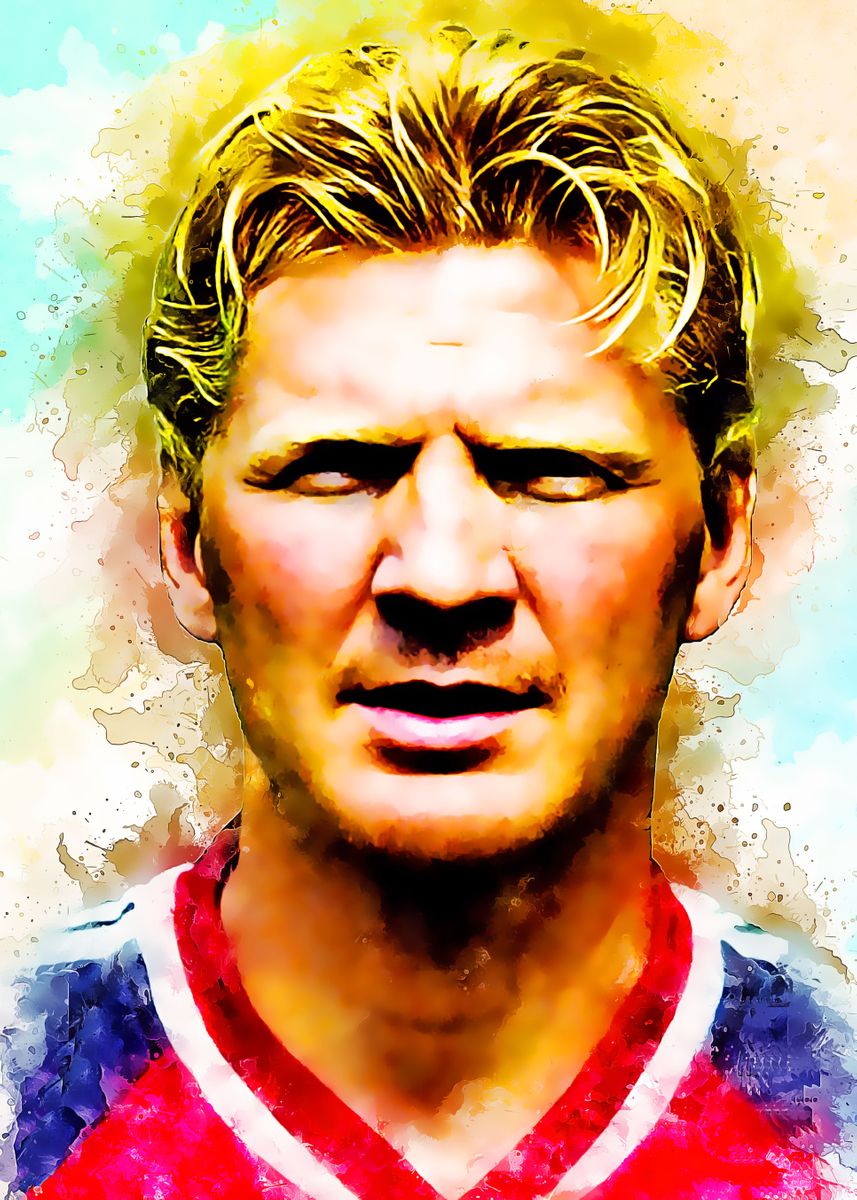 'Stefan Effenberg' Poster, picture, metal print, paint by wpap me ...