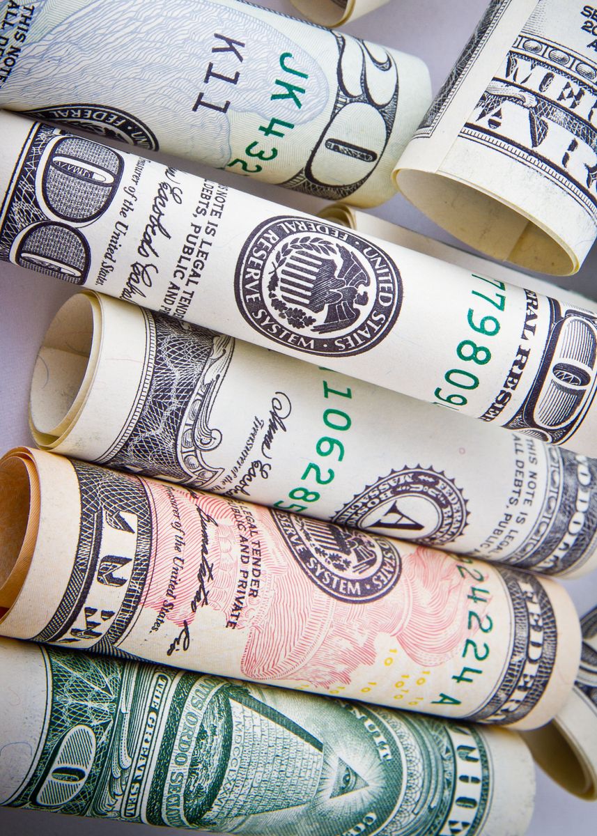 'money' Poster by Haruka Studio | Displate