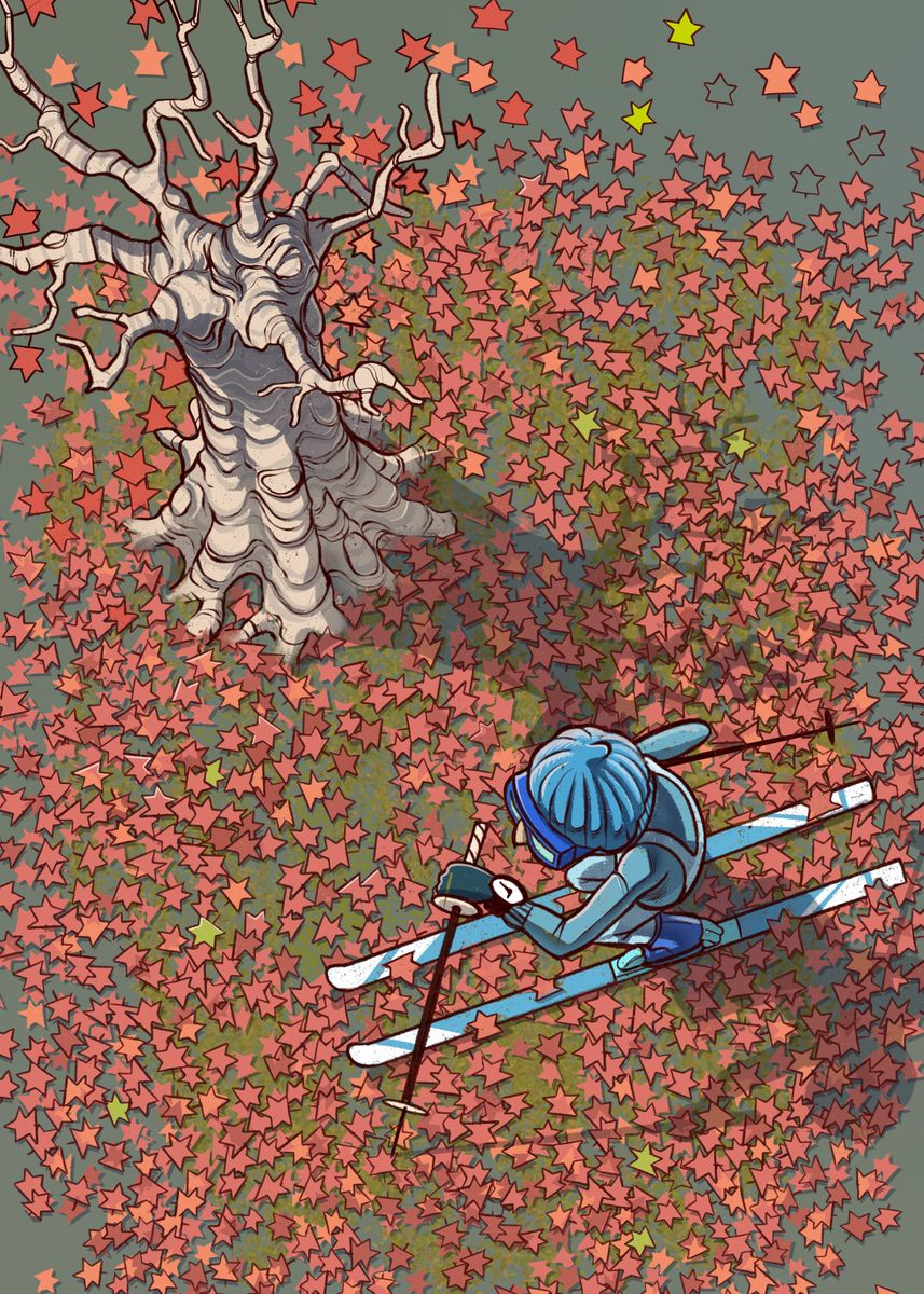 'Waiting for the winter' Poster by Moi Escudero | Displate