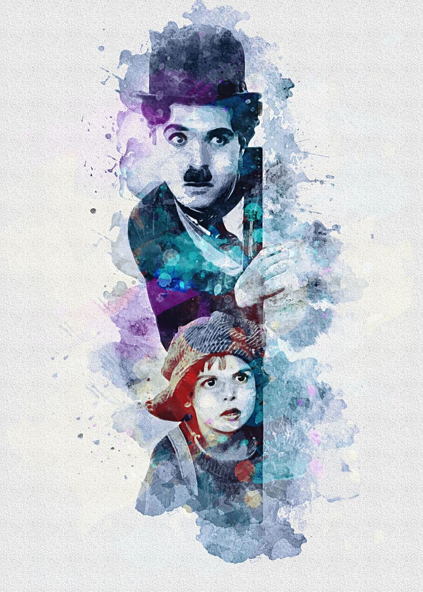 'charlie ch' Poster, picture, metal print, paint by Izmo Scribbles ...