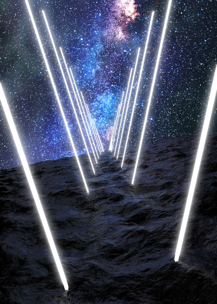 'Alien Planet' Poster by modernposters | Displate