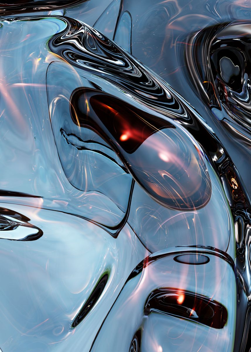 'Distorted universe' Poster by Aivaras Grauzinis | Displate