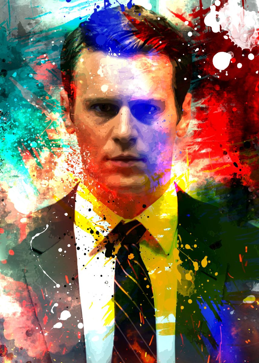 'Holden Ford Mindhunter ' Poster by Micho Abstract | Displate