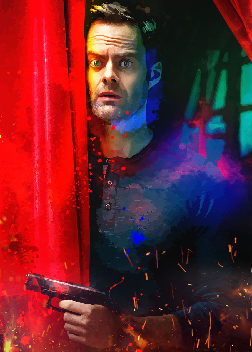 'Barry Berkman' Poster, picture, metal print, paint by Micho Abstract ...