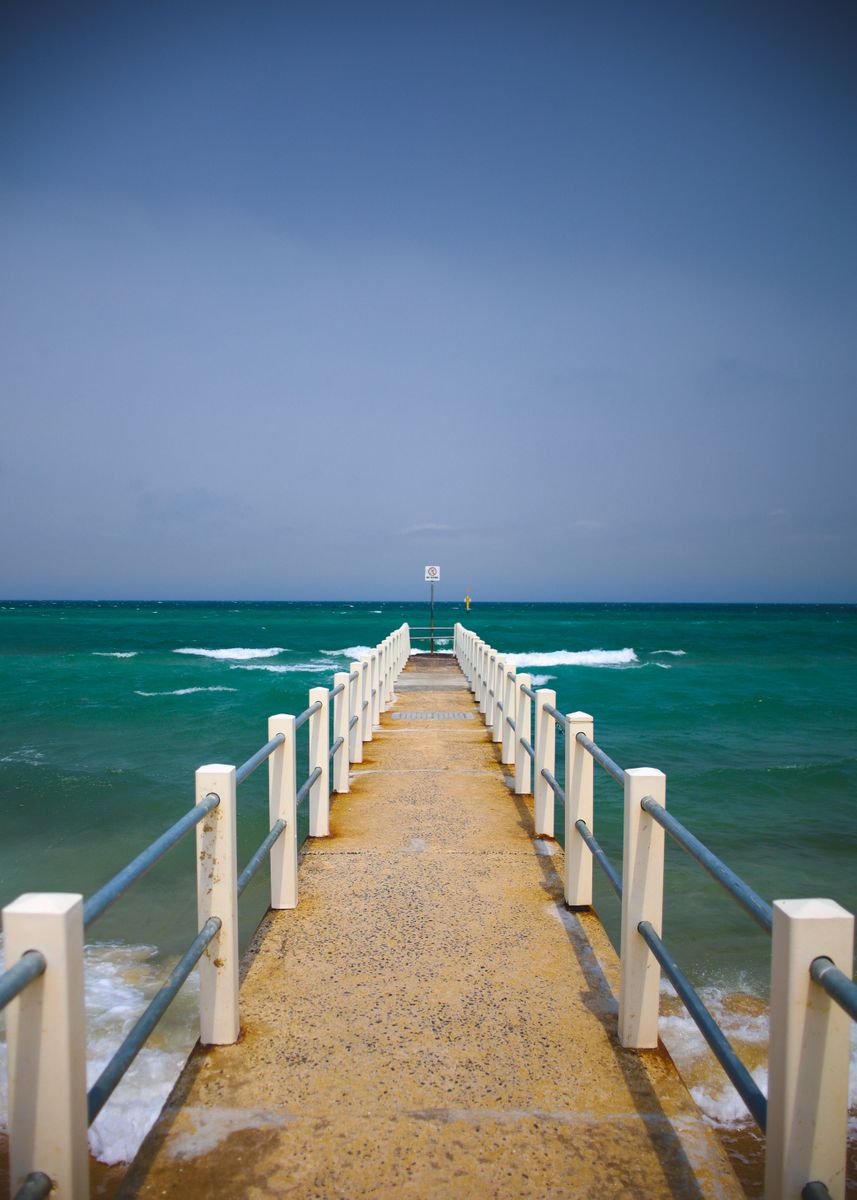 'Chelsea Beach' Poster by Harry Bosch | Displate