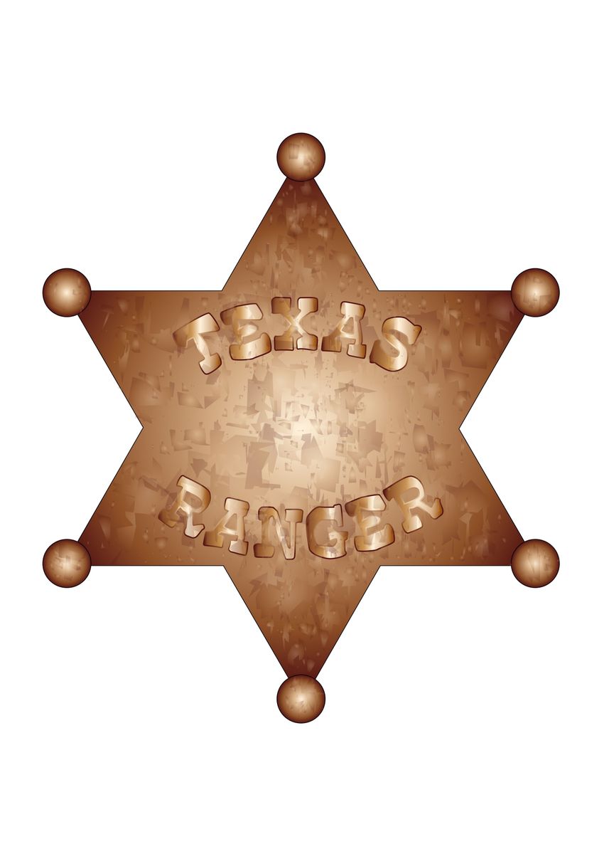 'Texas Ranger' Poster by HomeStead Digital | Displate