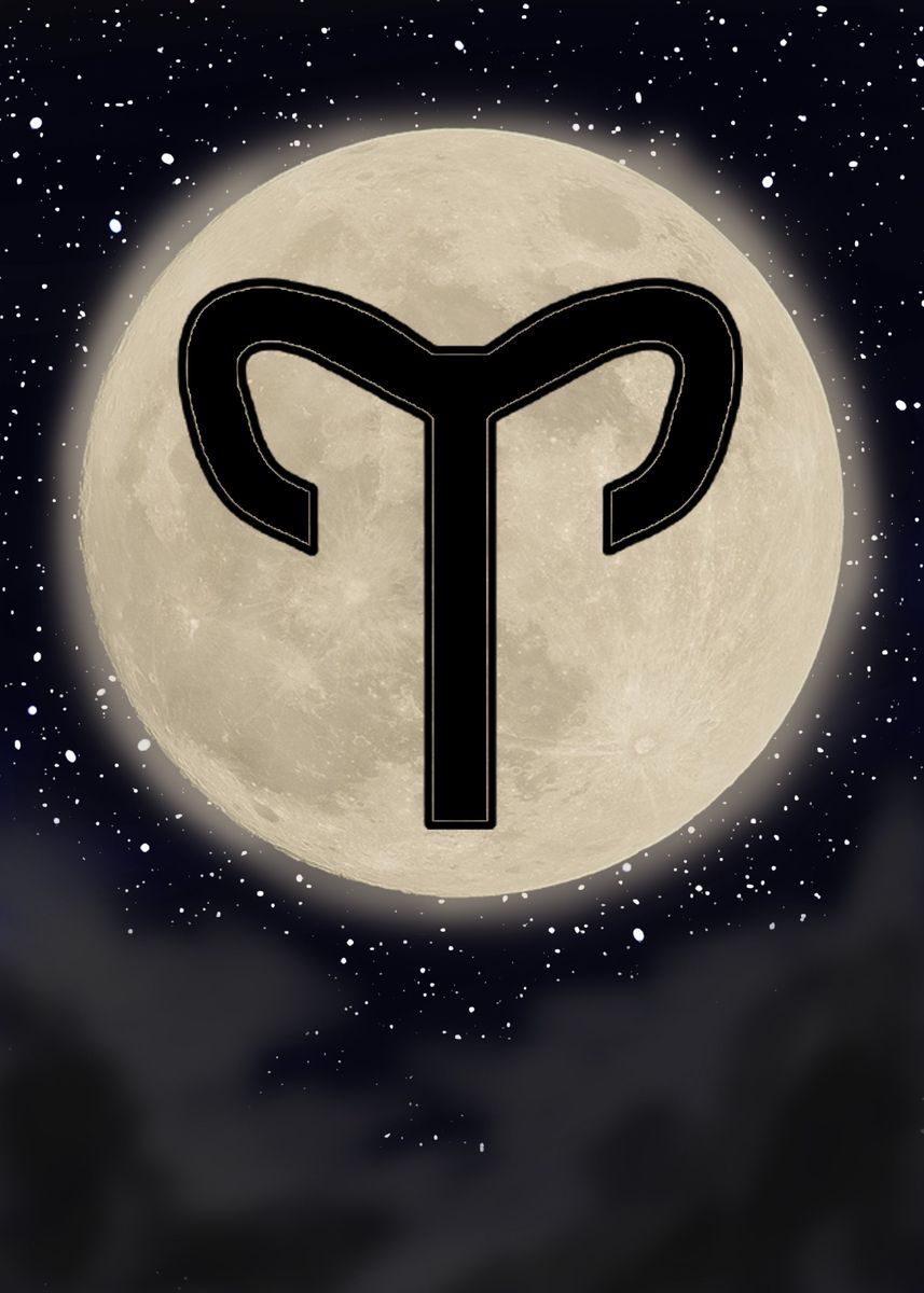 'aries shape' Poster by layonill musset | Displate