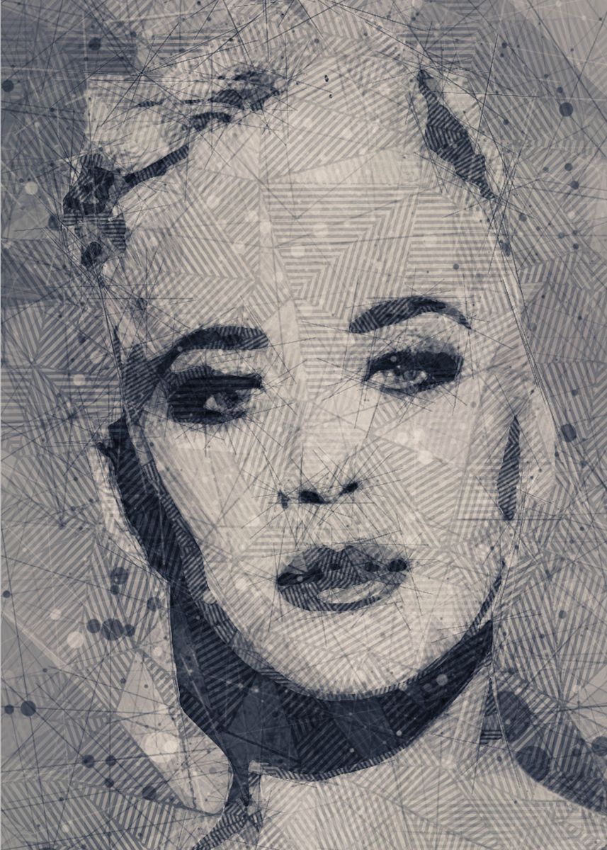 'Katy Perry' Poster by Alex Mann | Displate