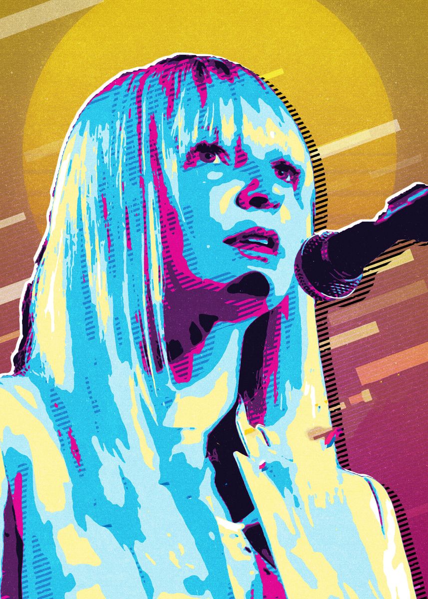 'Sia' Poster by Alex Mann | Displate