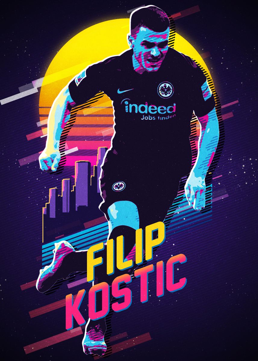 'filip kostic' Poster by Desy Wulandari | Displate