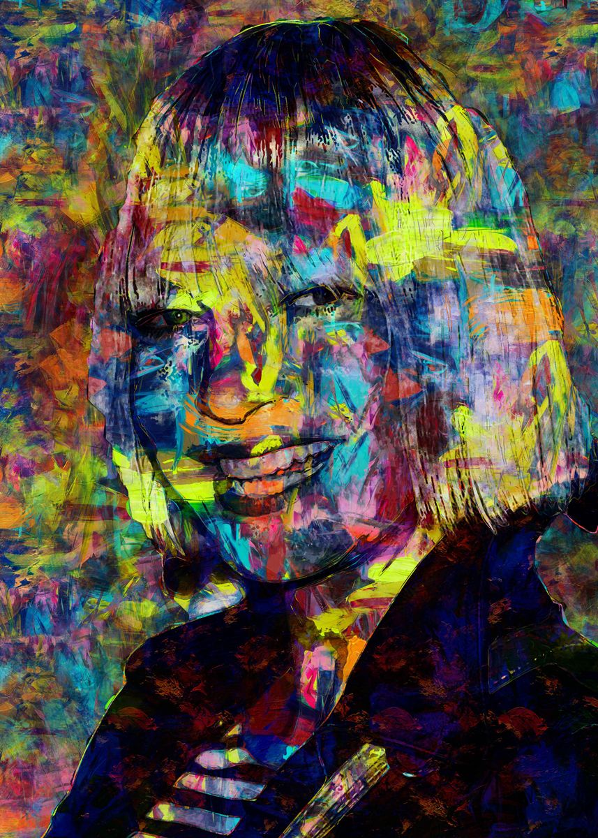 'Sia' Poster, picture, metal print, paint by Alex Mann | Displate