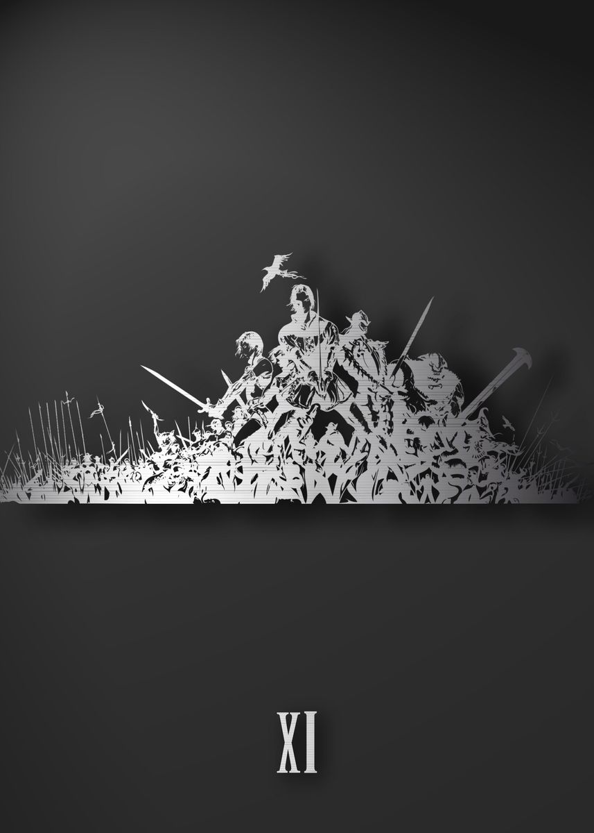 'Final Fantasy XI' Poster, picture, metal print, paint by Alexandros ...