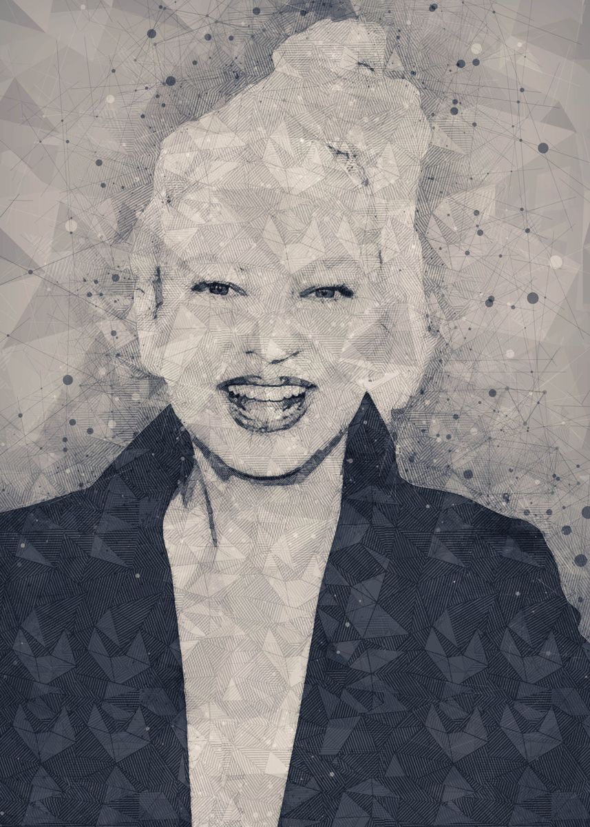 'Sia' Poster by Alex Mann | Displate