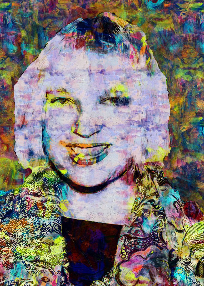 'Sia' Poster, picture, metal print, paint by Alex Mann | Displate