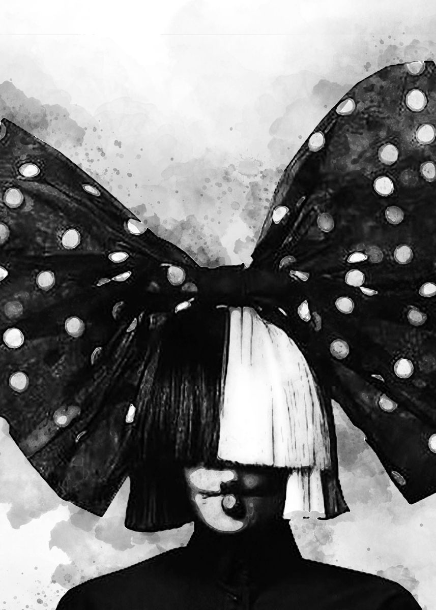 'Sia' Poster, picture, metal print, paint by Alex Mann | Displate