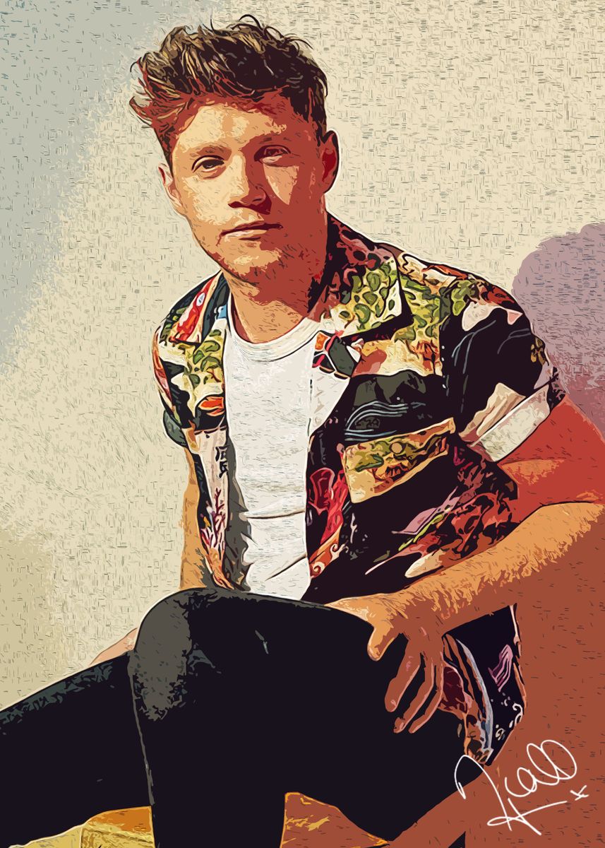 'Niall Horan' Poster, picture, metal print, paint by Dillon Holden ...