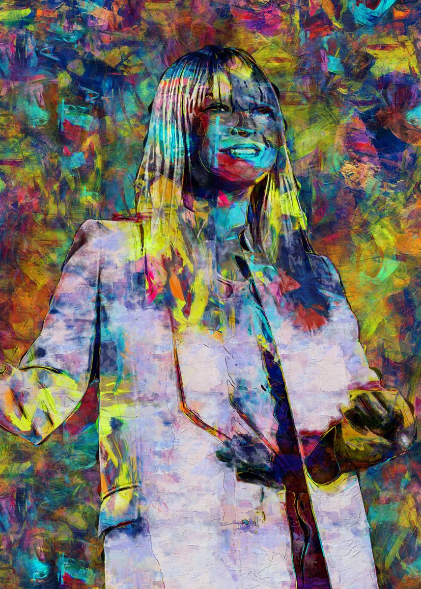 'Sia' Poster, picture, metal print, paint by Alex Mann | Displate