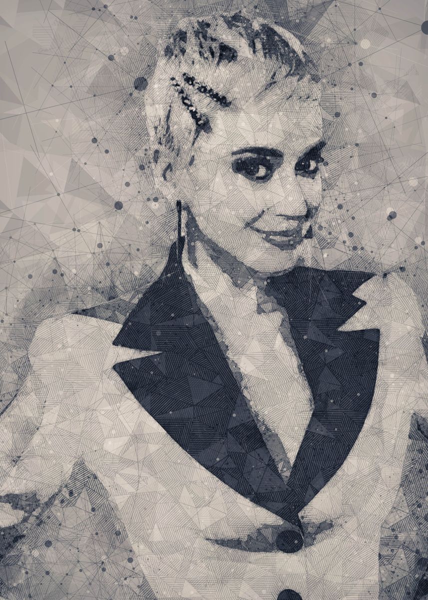'Katy Perry' Poster, picture, metal print, paint by Alex Mann | Displate