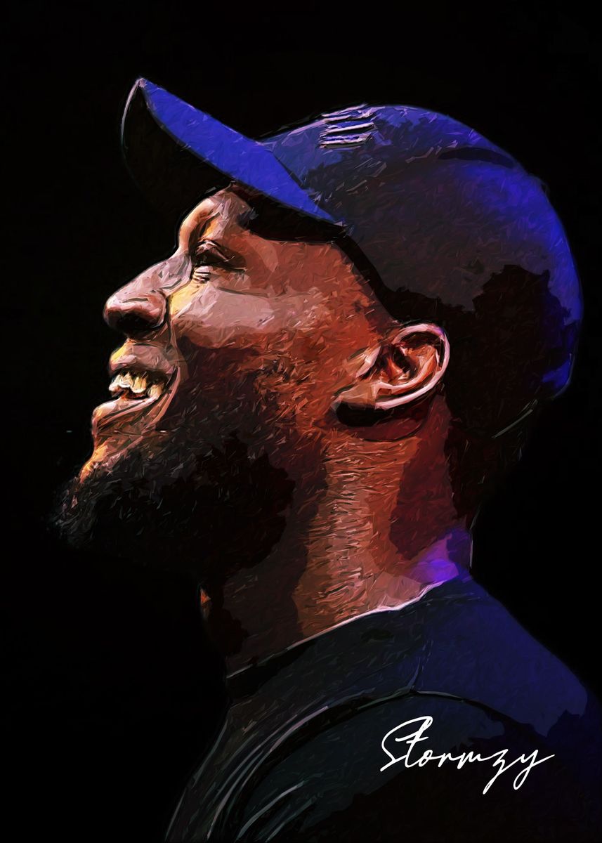 'Stormzy' Poster, picture, metal print, paint by SA KE | Displate