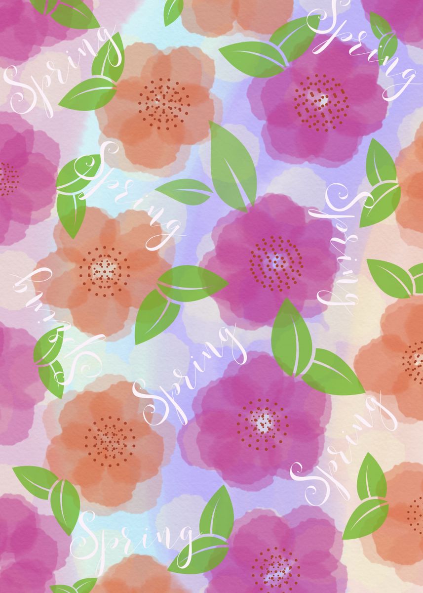 'Spring is Here' Poster, picture, metal print, paint by MilMillion1 ...