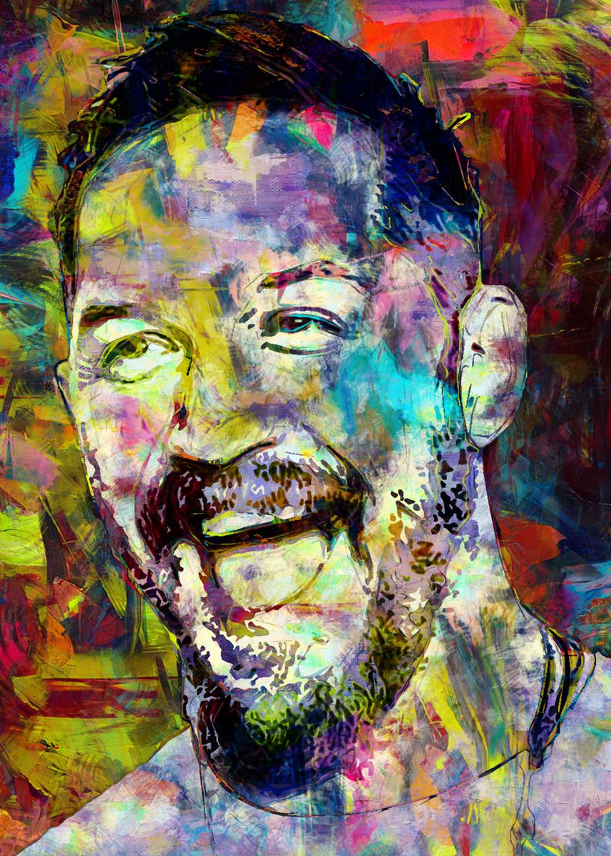 'Tom Hardy' Poster, picture, metal print, paint by Alex Mann | Displate