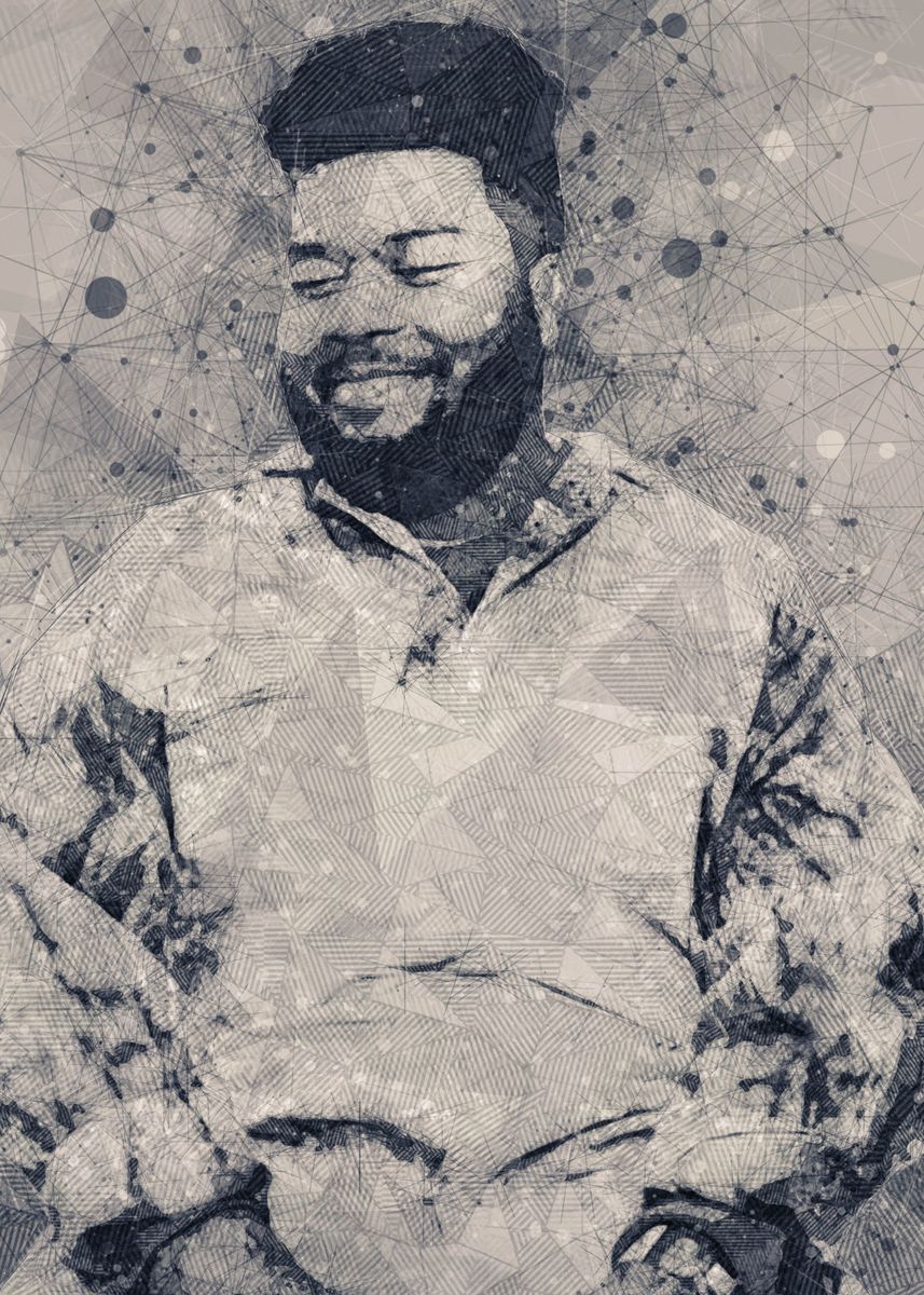 'Khalid' Poster by Alex Mann | Displate