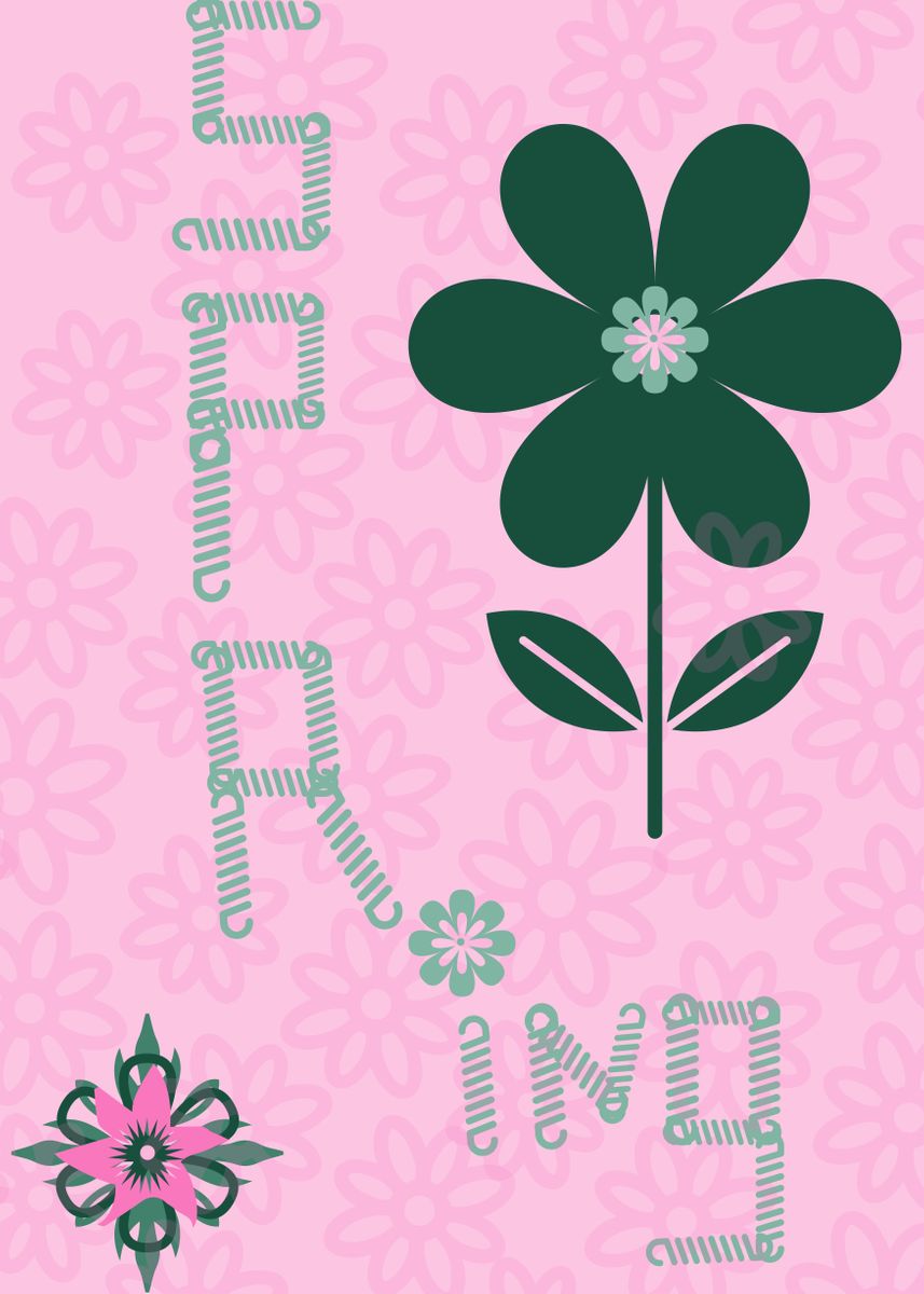 'Spring has Sprung' Poster by MilMillion1 | Displate